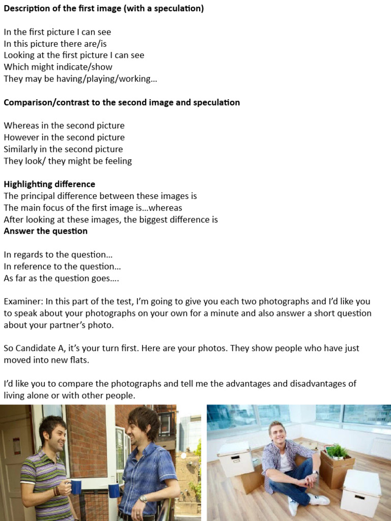 Speaking Part 2 Practice | PDF