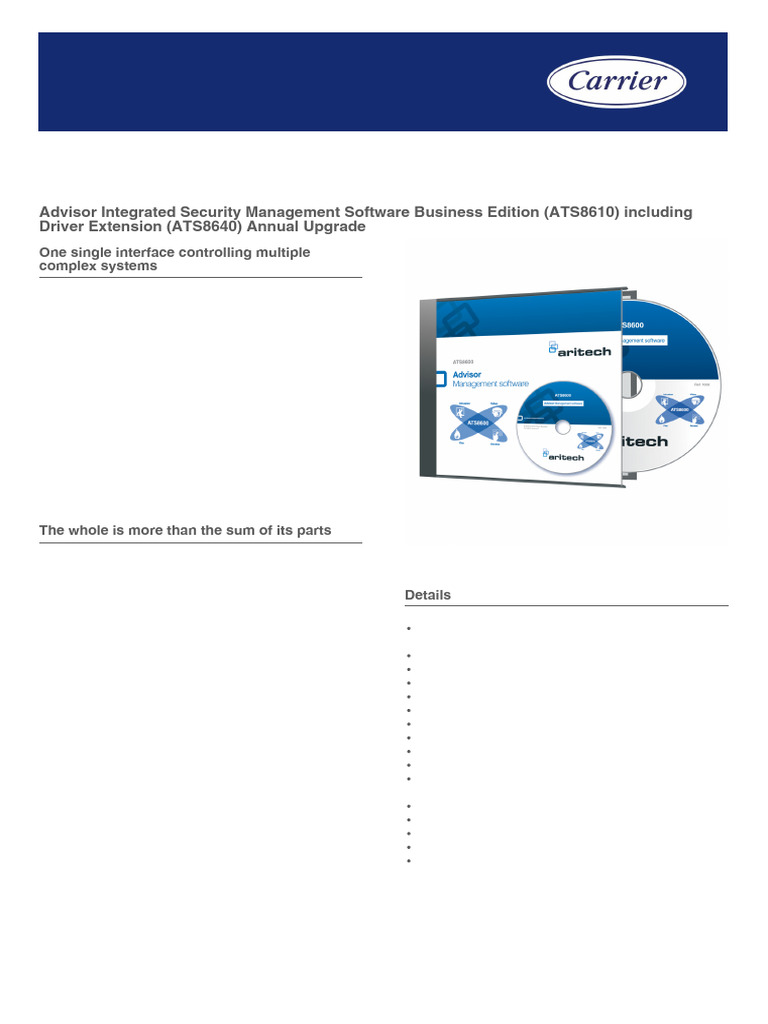 ATS8600 Product Data Sheet | PDF | Microsoft Windows | Access Control