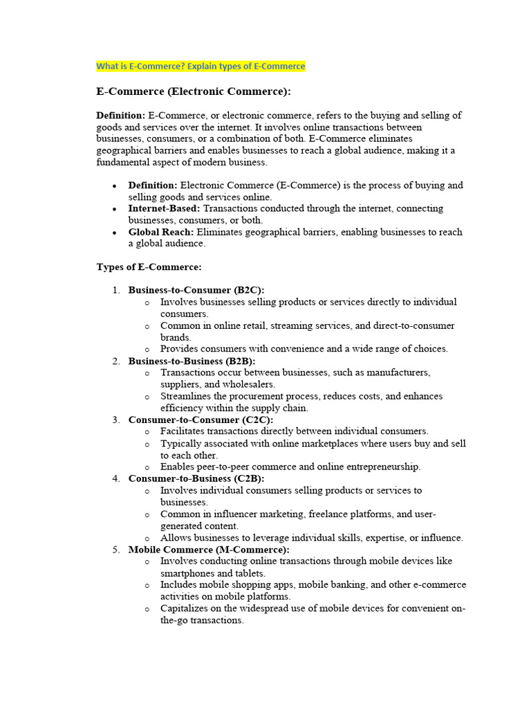 E Commerce | PDF | Computer Security | Security