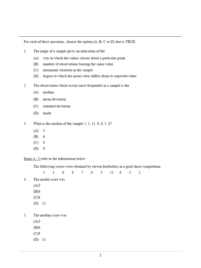 UHEC - Basic Research Methods | PDF | Statistics | Mode (Statistics)