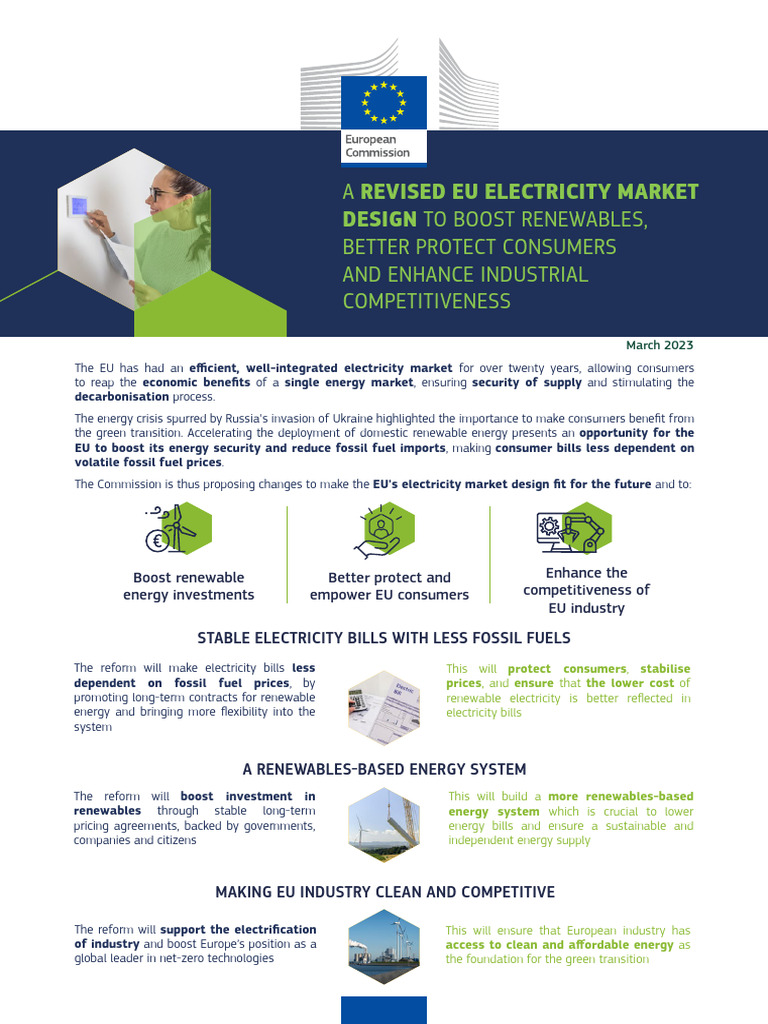 A Revised Eu Electricity Market Design To Boost renewables-NA0423271ENN ...