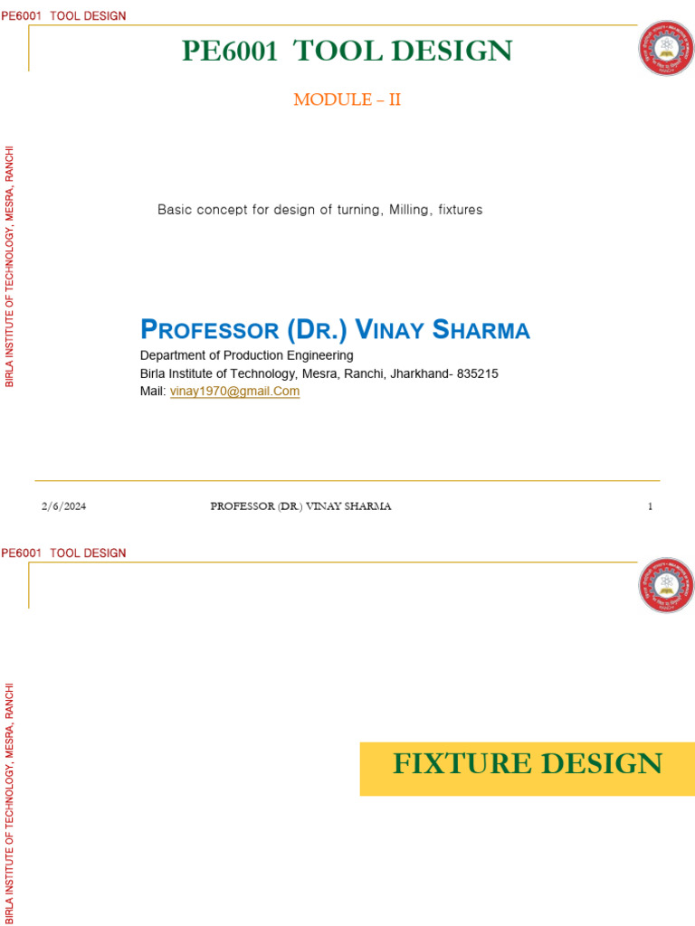Milling Fixture Design Principles | PDF | Machining | Mechanical ...