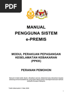 Manual Pengguna Sistem e-PREMIS | PDF | Komputer
