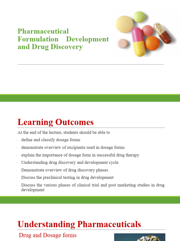 Pharmaceutical Formulation Development and Drug Discovery | Download ...