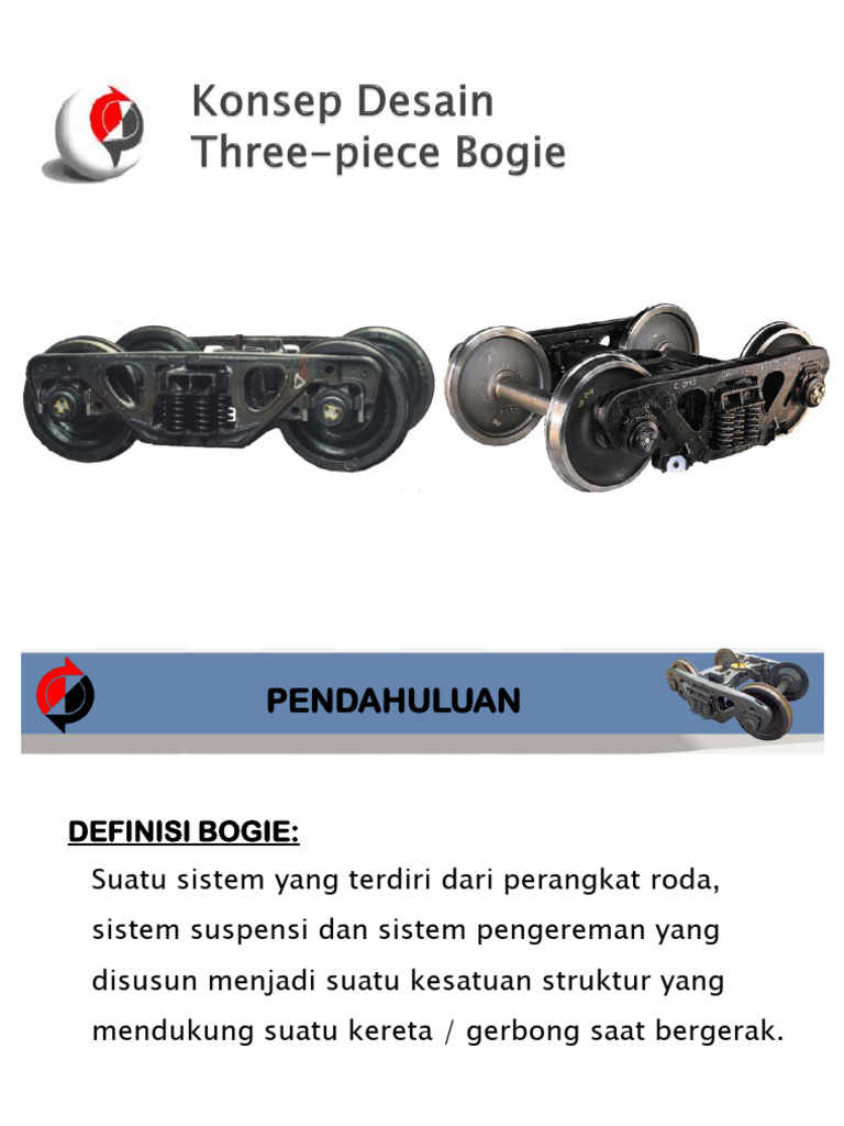 Training 3 Pieces Bogie PPCW | PDF