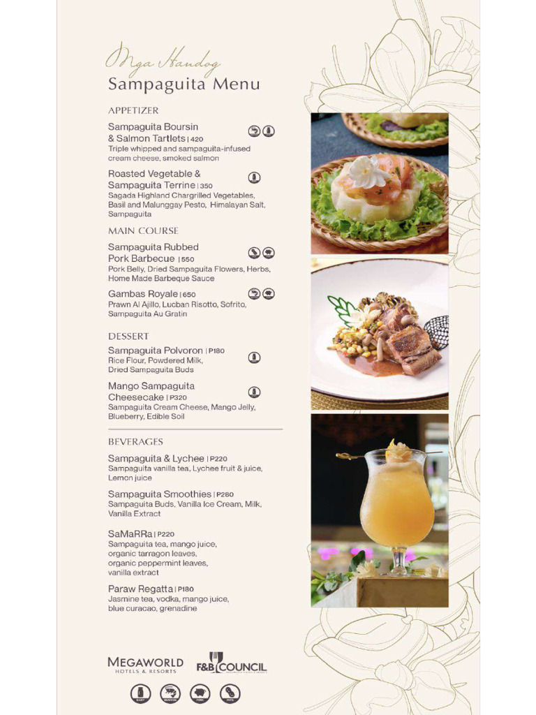 Savoy Menu | PDF | Pancake | Sauce