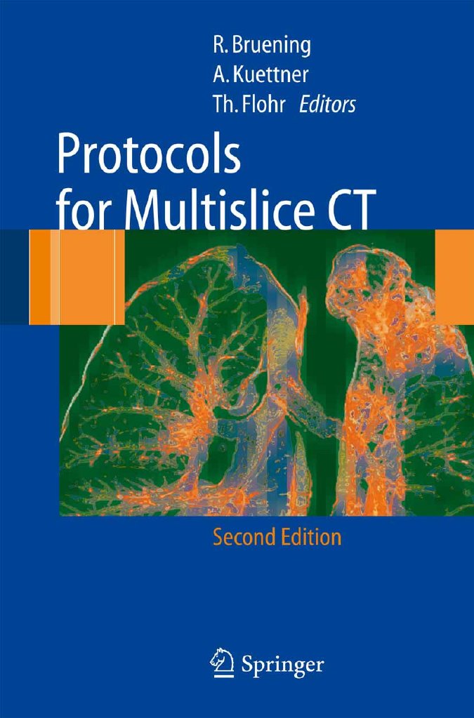 Protocols for Multi Slice CT, 2ed | Ct Scan | Imaging