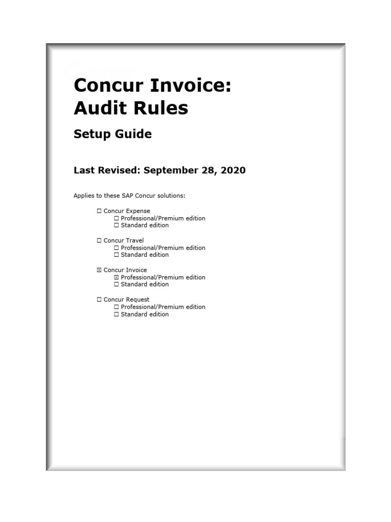 Inv SG Audit Rules | PDF | Value Added Tax | Taxes