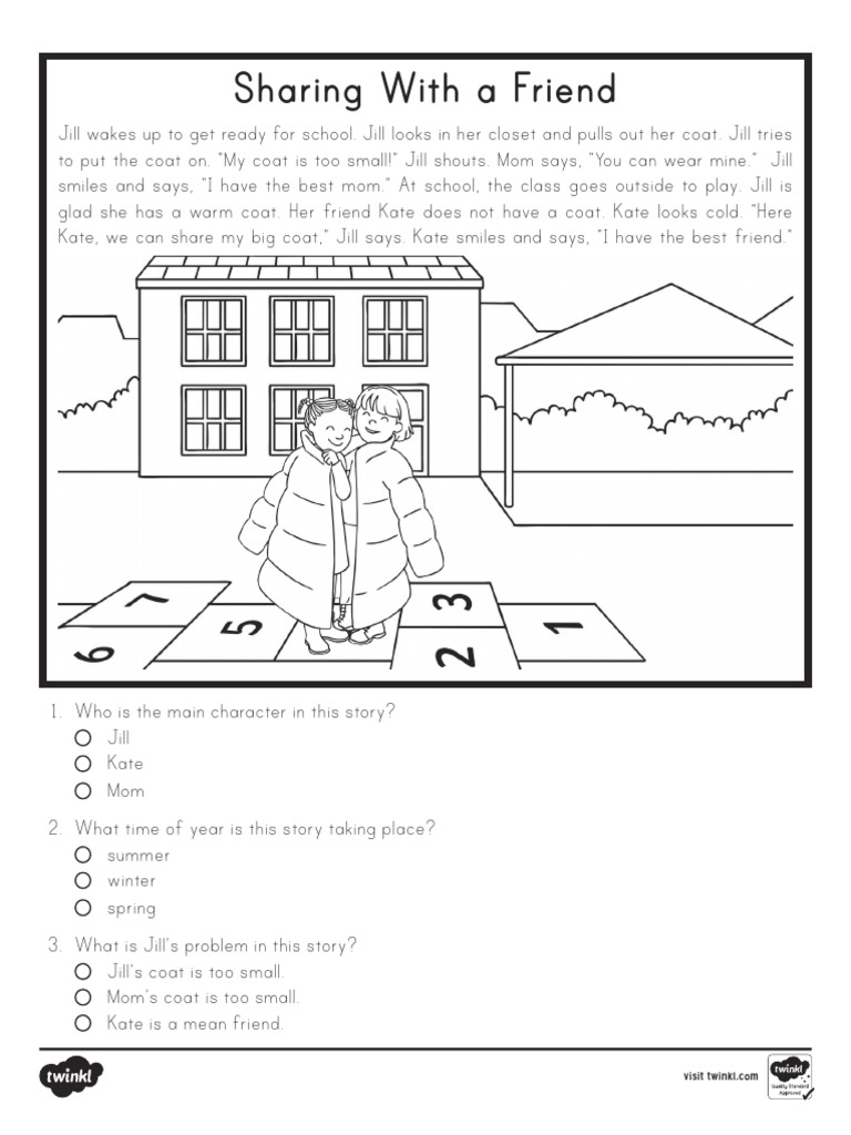 Jill's Coat: A Story of Sharing | PDF