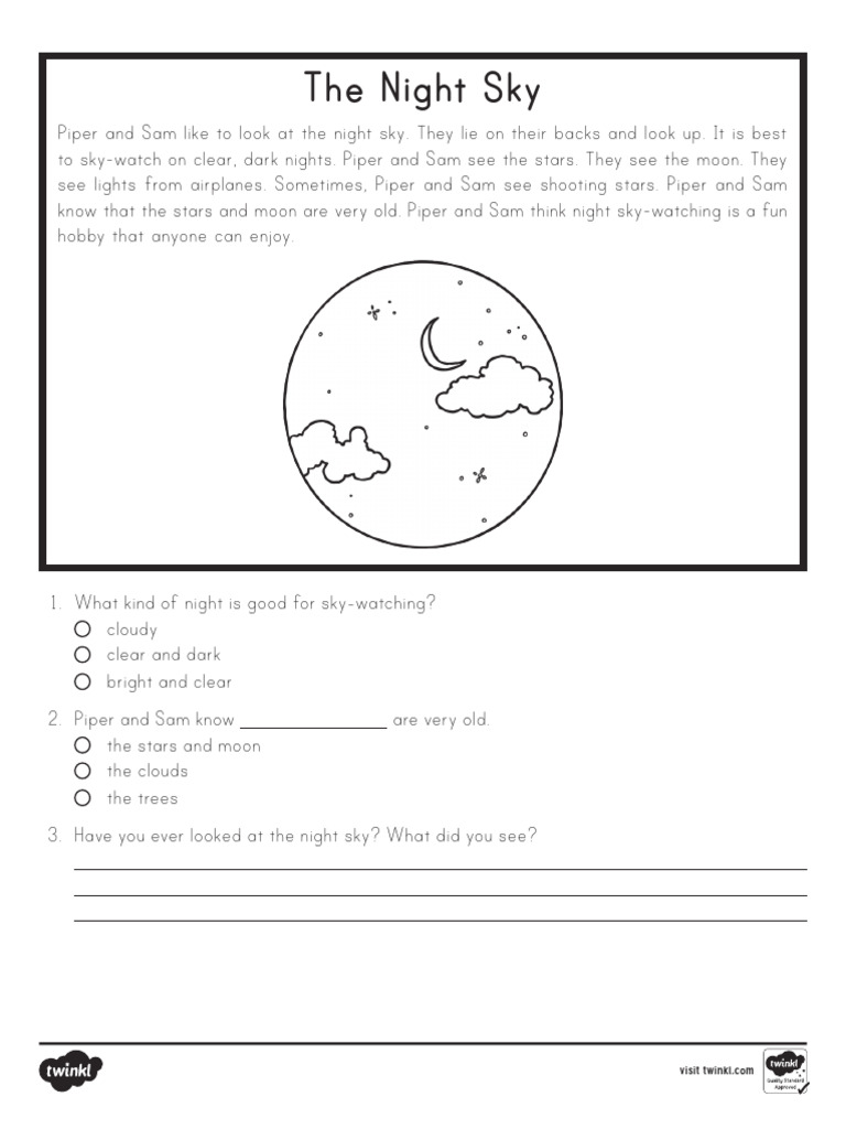 Sky-Watching Tips with Piper and Sam | PDF