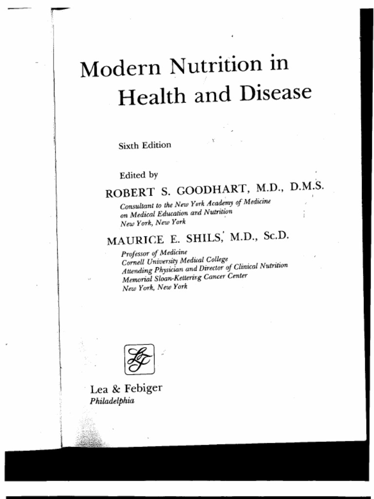 Modern Nutrition | PDF