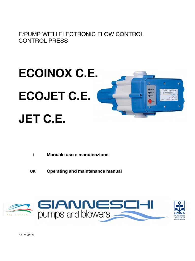 Pump With Electronig Flow Control - Trouble Shooting | PDF