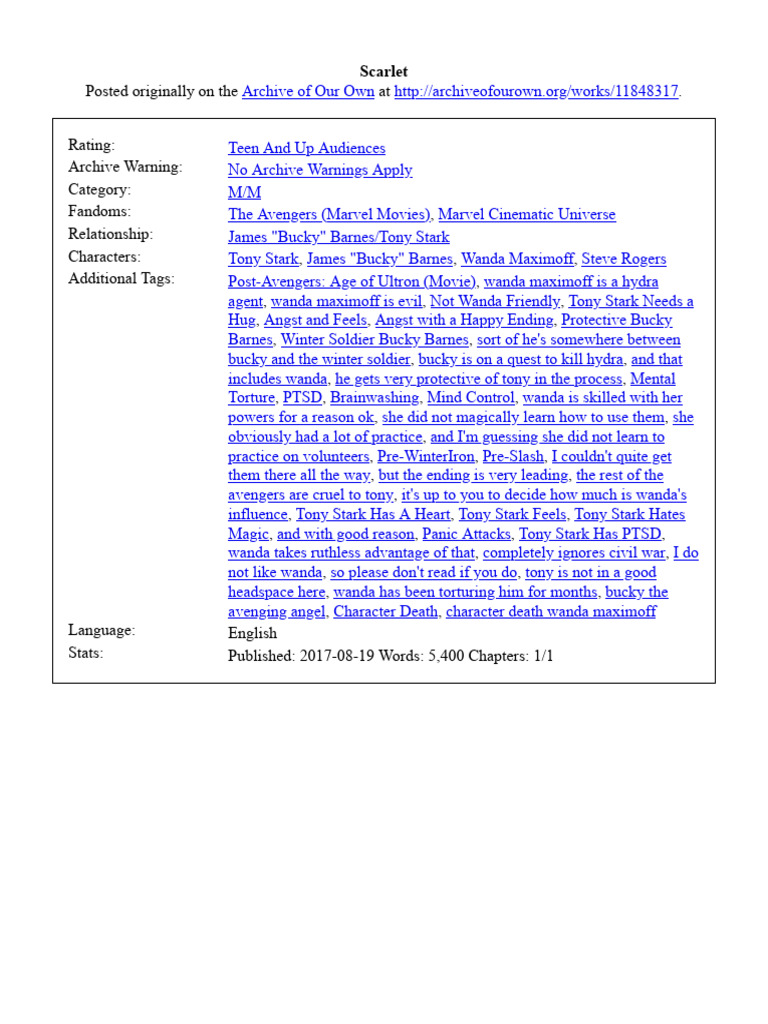 Scarlet | PDF | Young Adult