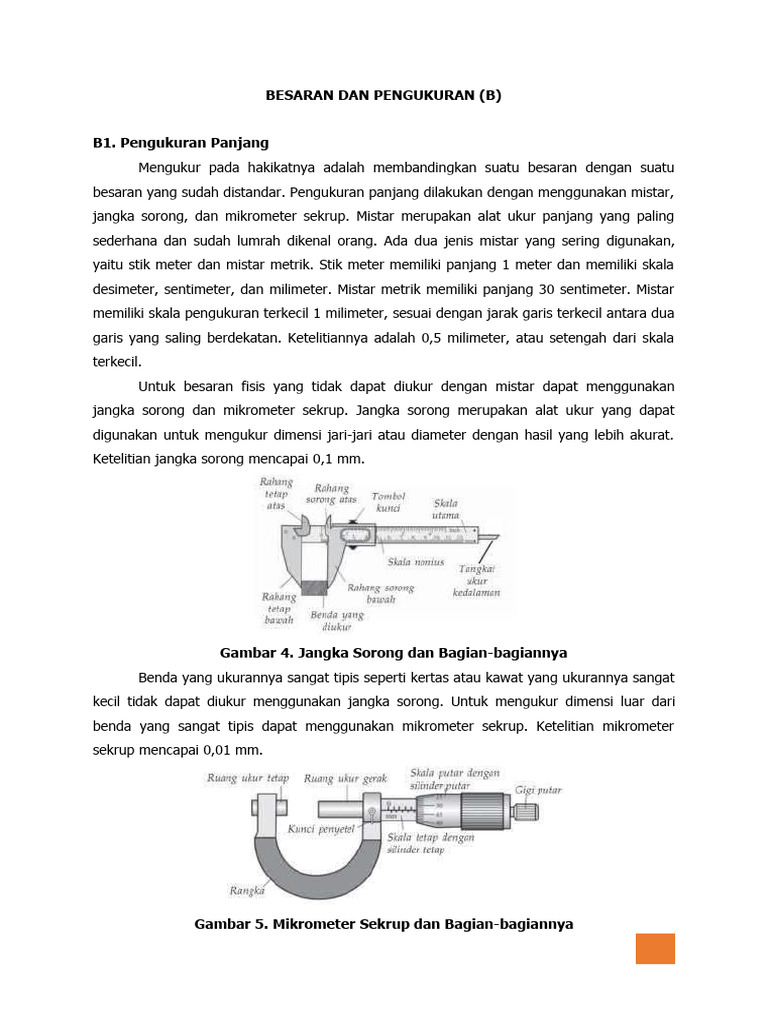 Besaran Dan Pengukuran Kelompok 3 | PDF | Metode & Bahan Ajar | Griya & Taman