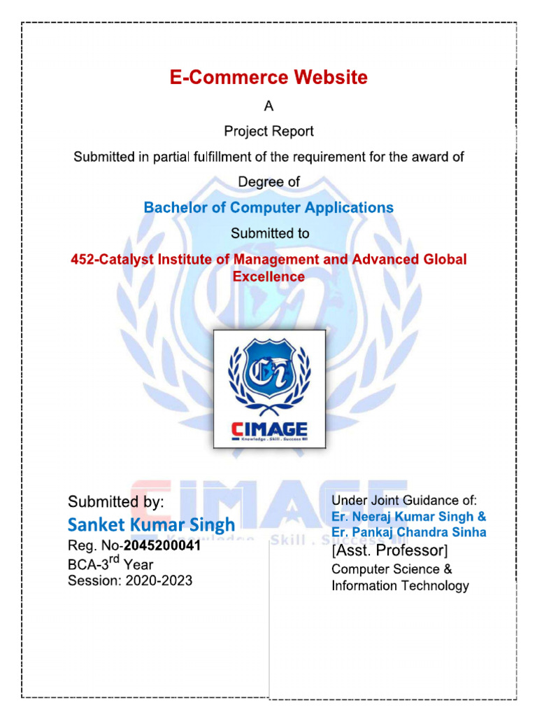 E Commerce 1 | PDF | Html | World Wide Web