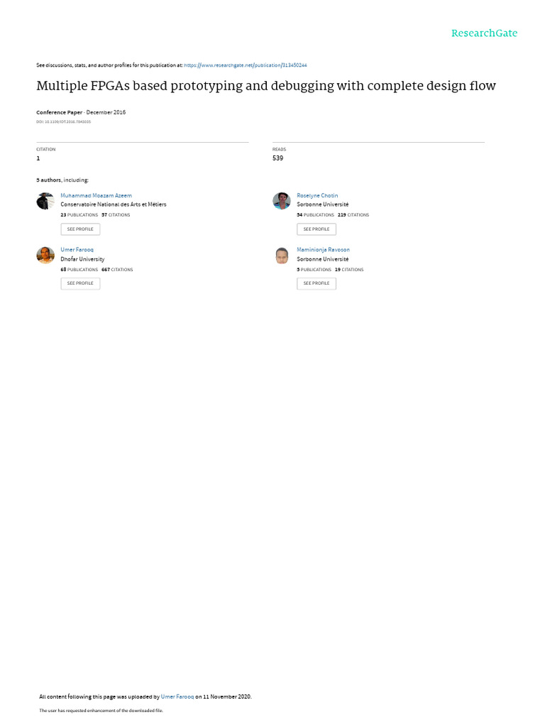 FPGA Prototyping & Debugging Guide | PDF | Field Programmable Gate Array | Logic Synthesis