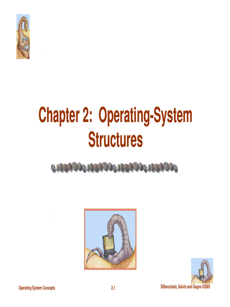 Chapter 2 Operating Chapter 2 Operating System System Structures Structures Pdf 