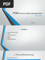 Process Safety Management | PDF | Prevention | Safety