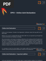 Joint Declaration SOP Version 3-0-31!07!2024 | PDF