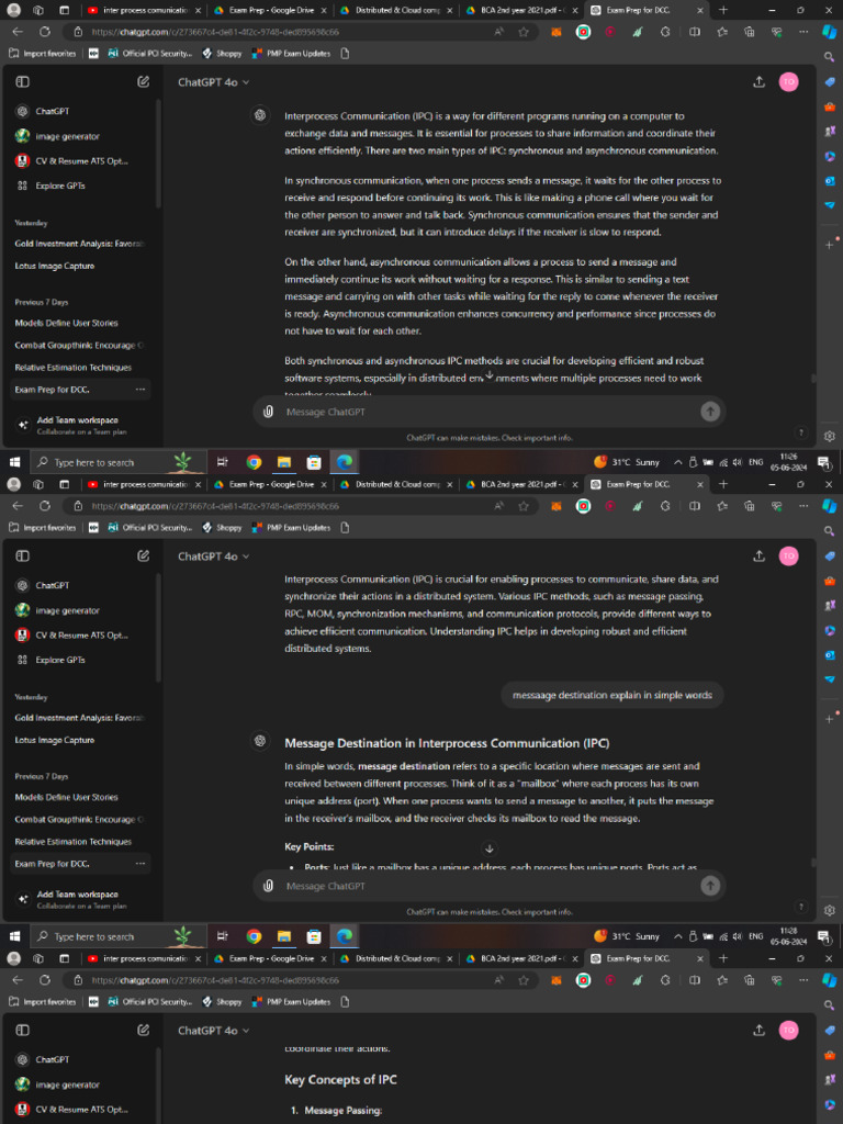 Inter Process Communication | PDF