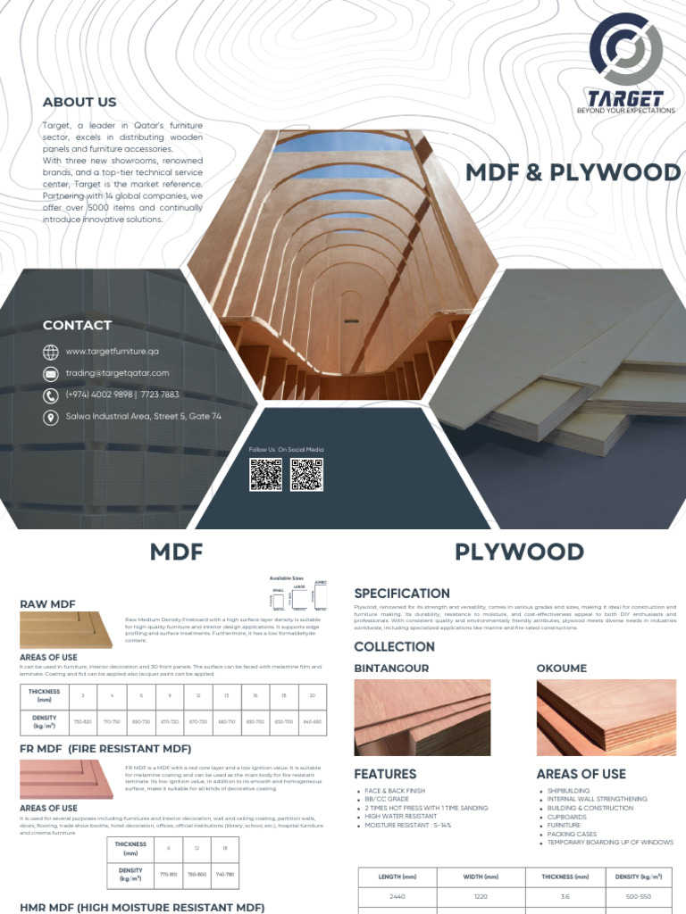 MDF and Plywood | PDF | Plywood | Building Materials