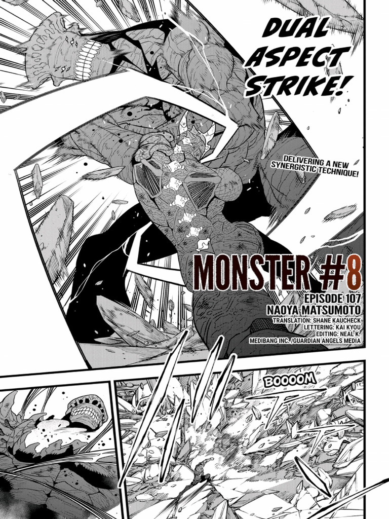 (ME) Ch-107 Kaiju No 8 Monster 8 (@manga - Edge) | PDF