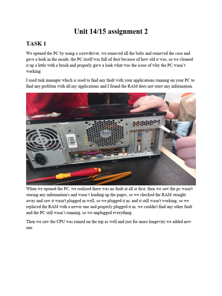 PC Repair and Upgrade Guide | PDF | Personal Computers | Backup