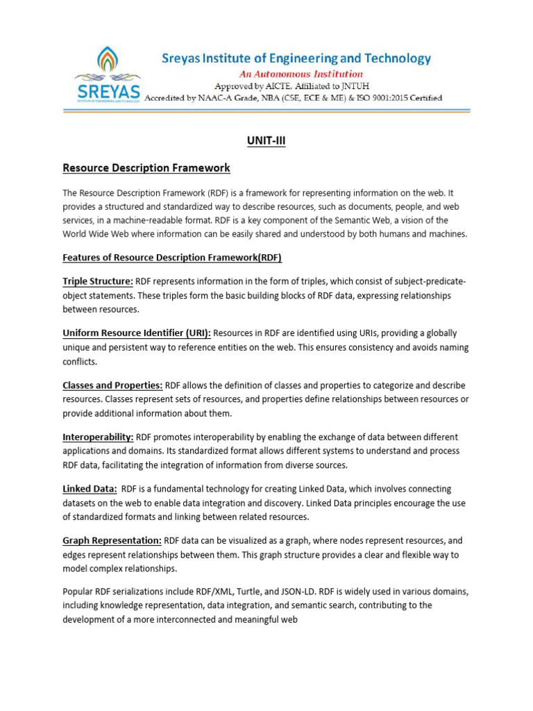 Semantic Web Unit-III | PDF | Xslt | Semantic Web