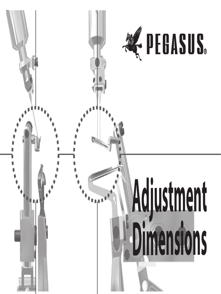 Adjustment Dimensions for Sewing Machines | PDF | Home & Garden | Computers