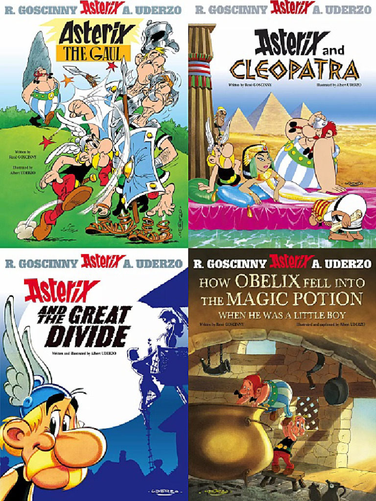 00 - Asterix Comics Covers (WebP by Doc MaKS) | PDF