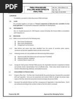 PFMEA Template | PDF | Analysis