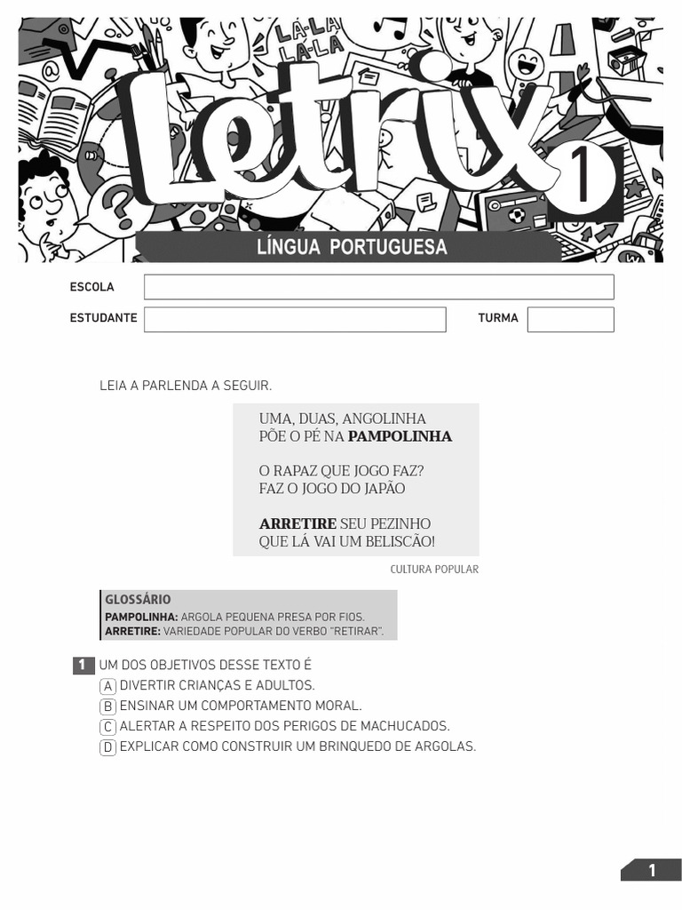 Letrix 1 - 2024 | PDF