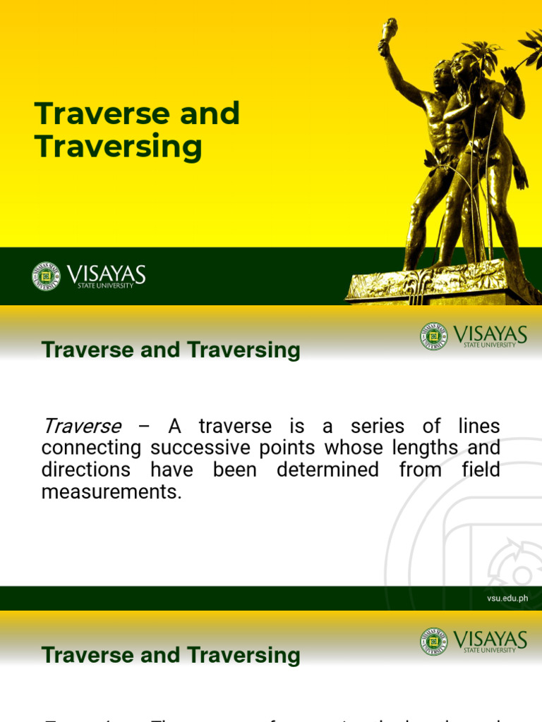 5_Traverse and Traversing | PDF | Angle | Latitude 5_Traverse and Traversing | PDF | Angle | Latitude