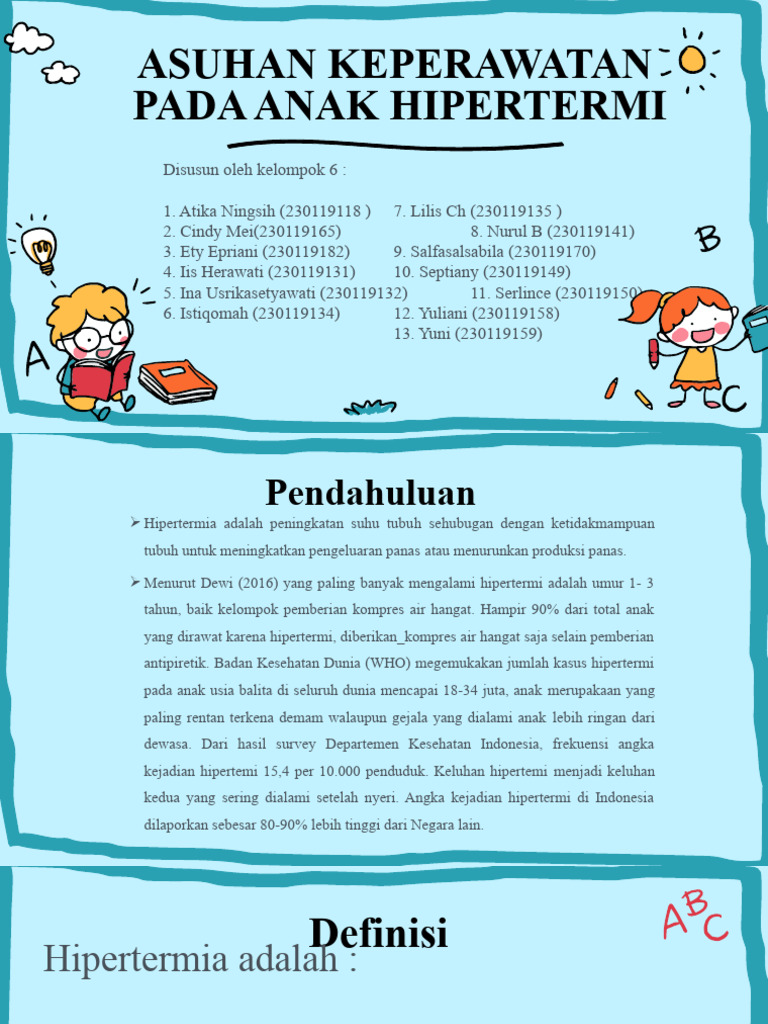 Askep Hipertermi Kel.6 | PDF