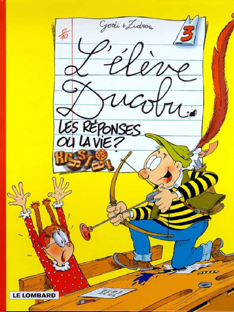 L'ELEVE DUCOBU - 03 - Les Réponses Ou La Vie | PDF