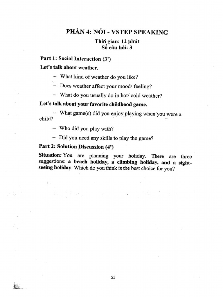 4-de-thi-vstep speaking | PDF