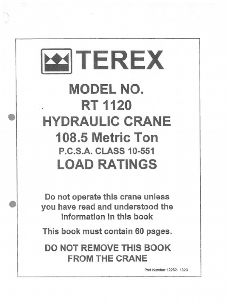 Load Charts | PDF