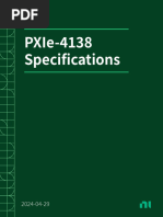 PXIe 4143 Specifications | PDF