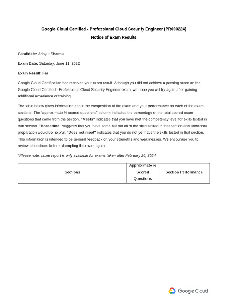 Google Cloud Certified - Professional Cloud Security Engineer | PDF