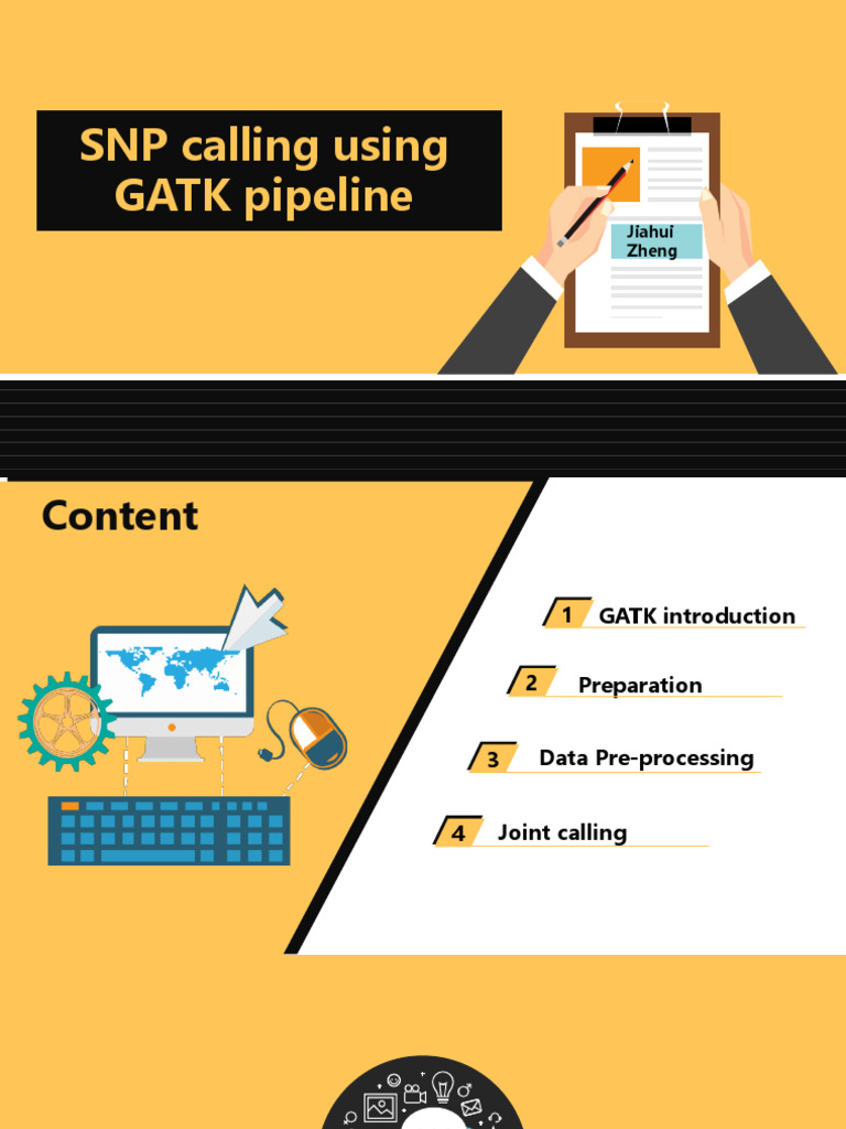 GATK Pipeline for SNP Calling Guide | PDF | Dna Sequencing | Single ...