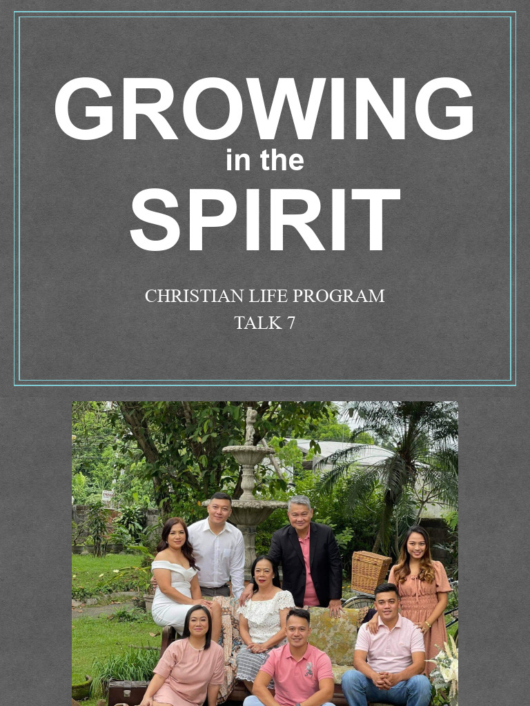 CLP TALK 7 | PDF | Jesus | Catholic Church