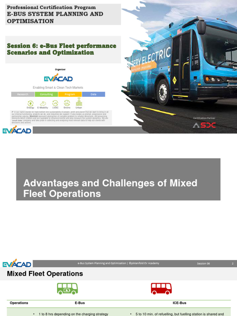 e-Bus Fleet Optimization Strategies | PDF | Lithium Ion Battery
