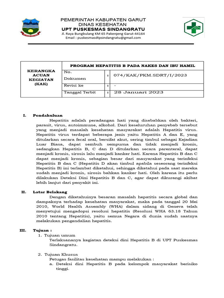 Kak Hepatitis | PDF | Pengembangan Diri