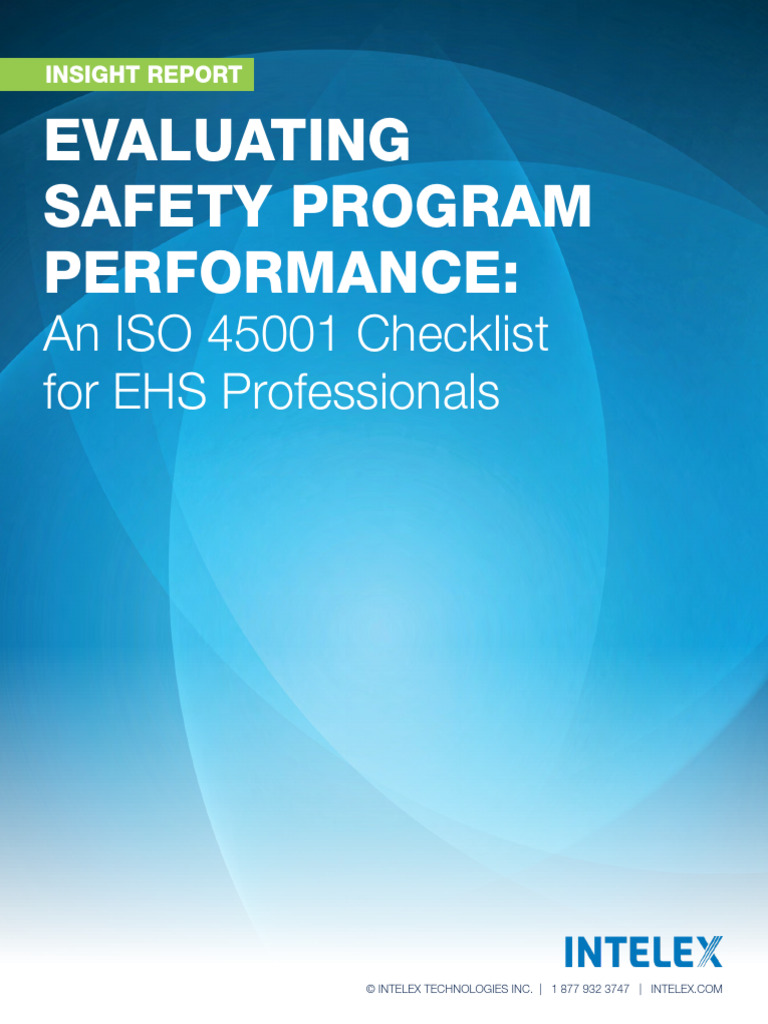 Evaluating-Safety-Program-ISO | PDF | Audit | Business
