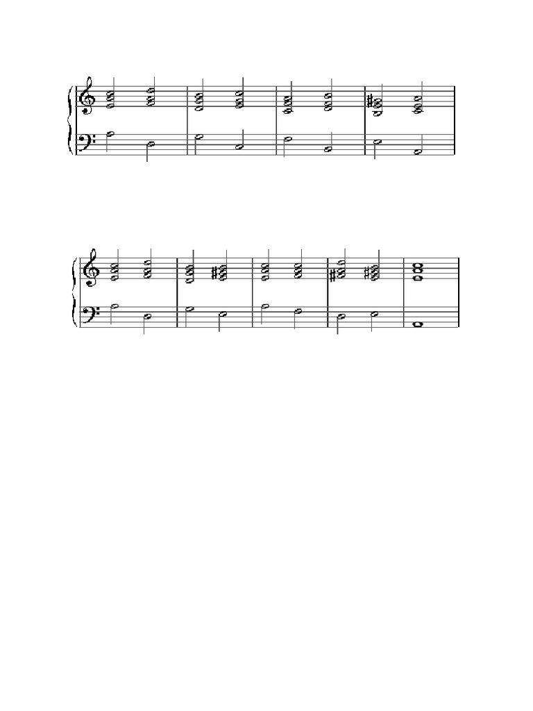 Beşli Akorlar | PDF