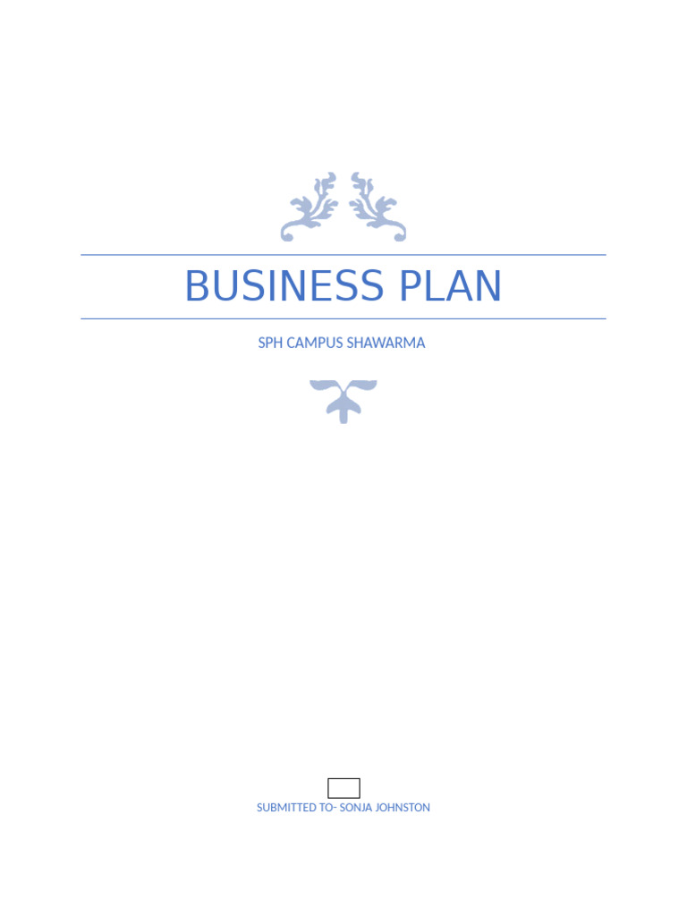Business Plan Shawarma 2 | PDF | Point Of Sale | Restaurants