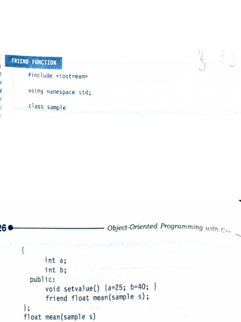 Friend Function | PDF Friend Function | PDF