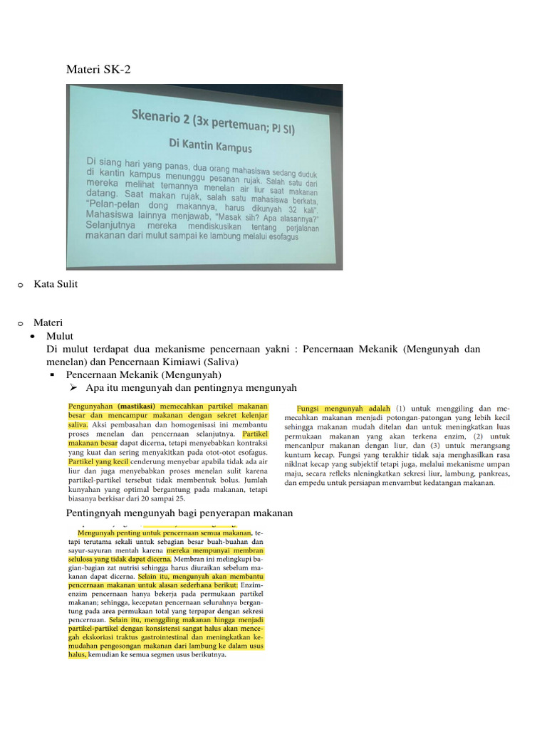 Materi Tutorial SK 2 Pertemuan 2 | PDF