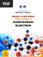Modul Ajar Struktur Atom Kelas X Kurikulum Merdeka | PDF