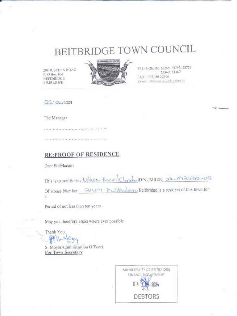 Proof of Residence 240605 125226 | PDF